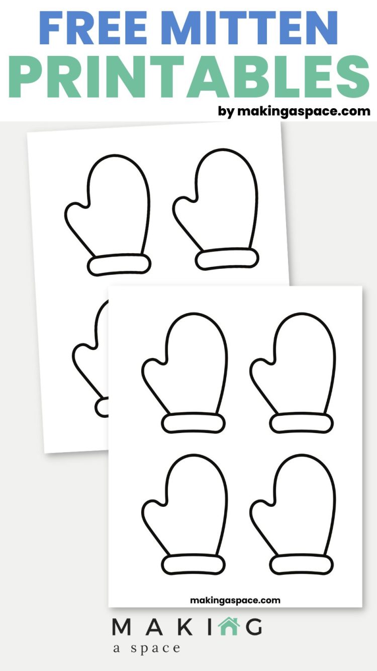 Free Mitten Templates Printable - Making A Space